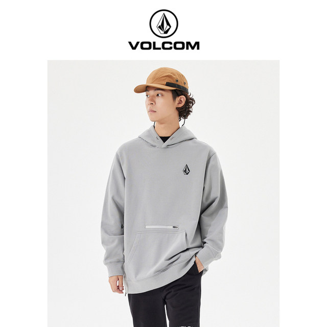 VOLCOM diamond men's outdoor brand versatile hoodie 2024 new autumn ...
