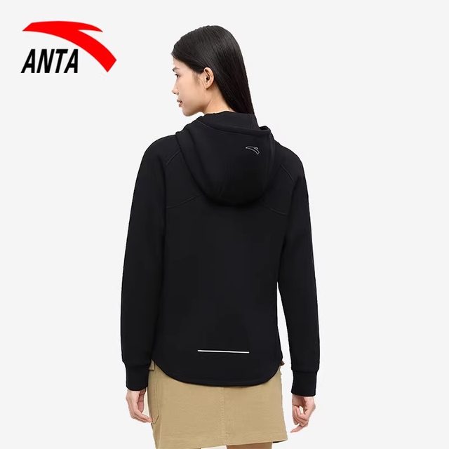 Anta jacket women's hooded 2024 new autumn and winter women's casual ...
