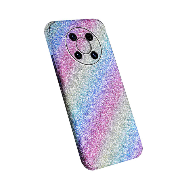 Huawei Mate50 back film P60Pro mobile phone frosted flash diamond back ...