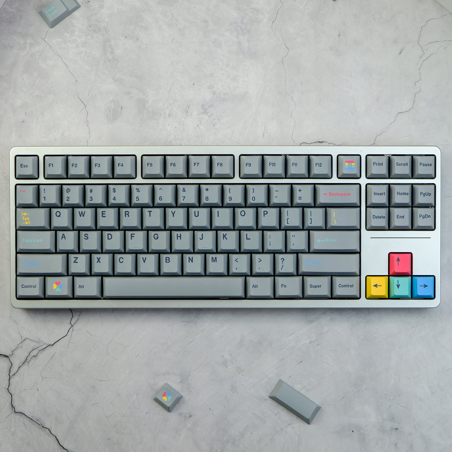GMK Dualshot R2 PBT Keycap Set - 137 Teile - Originalhöhe