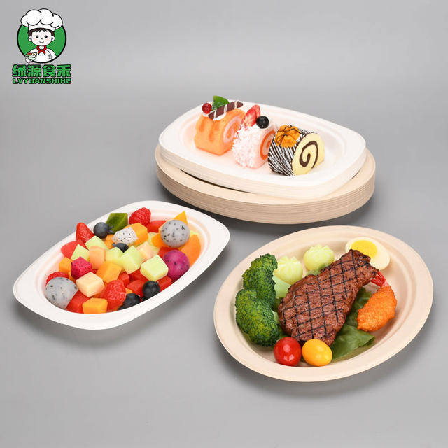 Disposal disk dish commercial tableware fish plate Zibo barbecue can ...
