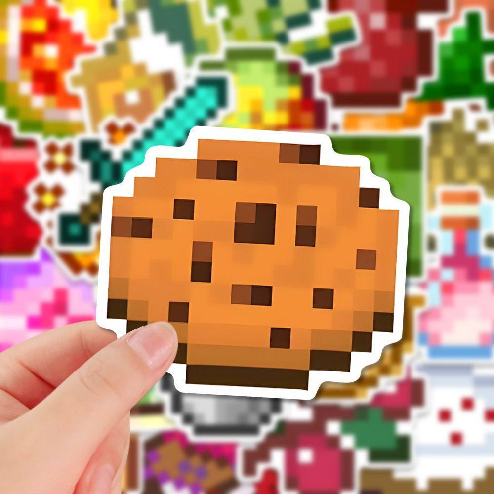 100 MINECRAFT peripheral material DIY decorative small pattern, my ...