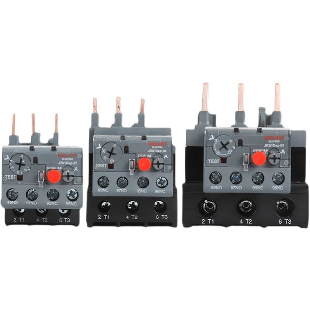 Delixi thermal relay motor overload protection relay JRS1Dsp-25/Z38/Z93 ...