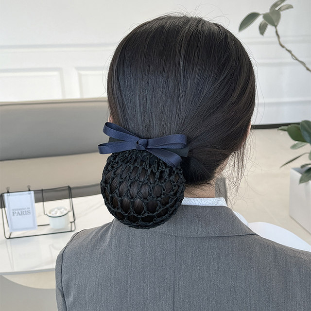 Hair net head flower women net pocket simple high-end nurse hair ...
