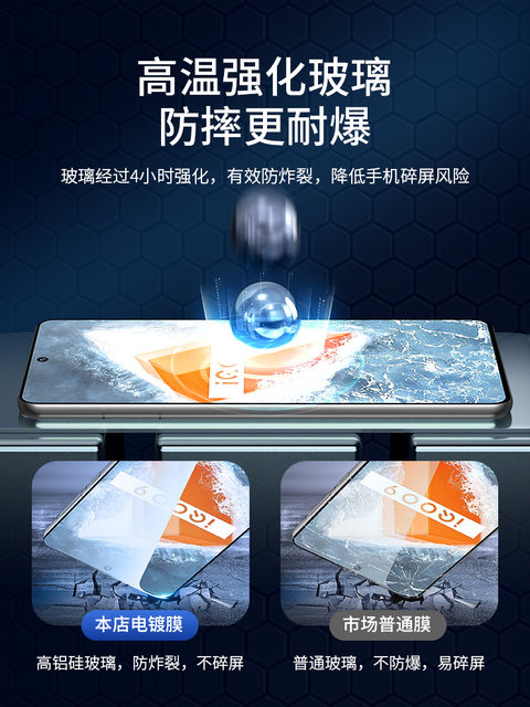 Suitable for iqoo9 tempered film, vivoiqoo9 mobile phone film, iqoo9pro ...