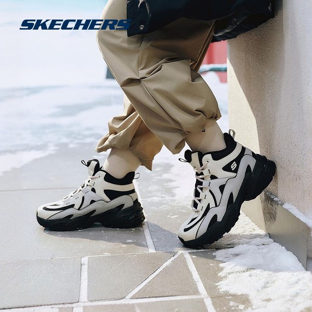 Skechers official outlets autumn mecha shoes second generation high top ...