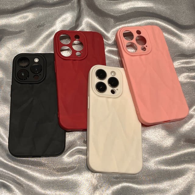 Advanced skin-feeling wrinkles suitable for iPhone15/14promax mobile ...