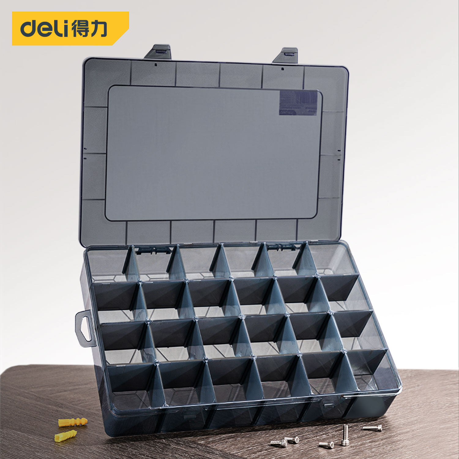 Deli Parts Box Screw Tool Plastic Sample Classification