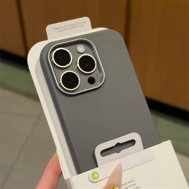 Skin texture suitable for Apple 16promax mobile phone case new large ...