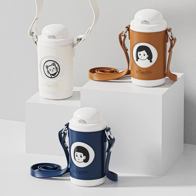 Creation set of stainless steel thermos cups for girls, high-looking ...