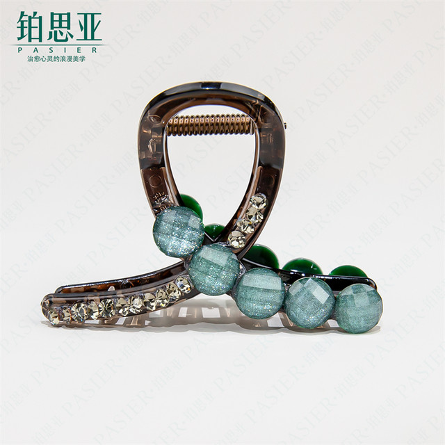 Bosiya Korean version silver wire bead grabber clip for women 2024 new ...