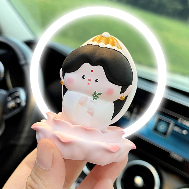 2025 New Guanyin Bodhisattva Buddha Car Interior Decoration High-end ...