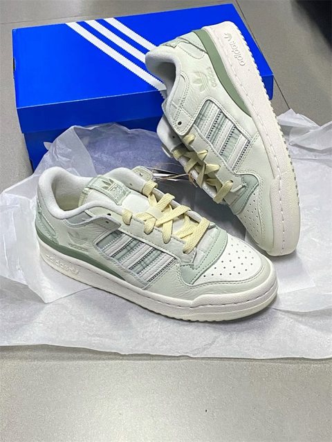 Adidas Clover Men's and Women's Shoes 2024 Winter New Comfortable and ...