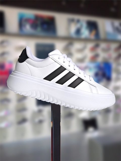 Adidas Adidas men's shoes 2024 spring new comfortable thick bottom ...