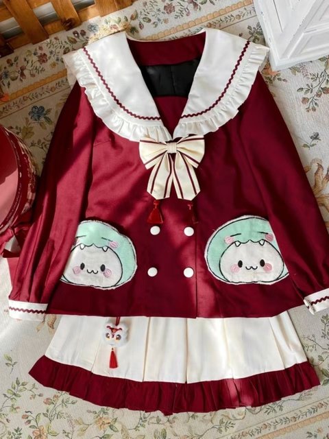 Recommended 2025 Snake Year JK Uniform Women's New Year's Day ...