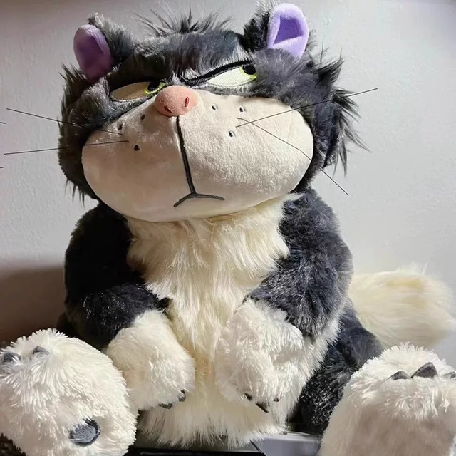 Cute Lucifer cat doll plush toy cat pillow doll creative co-pilot ...