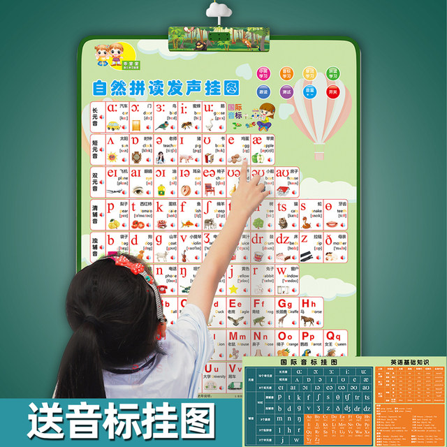 48 International English Phonetic Alphabet Pronunciation Wall Chart ...