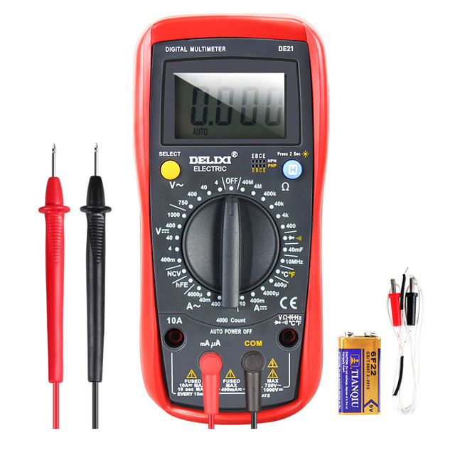 Delixi multimeter digital fully automatic smart electrician special ...