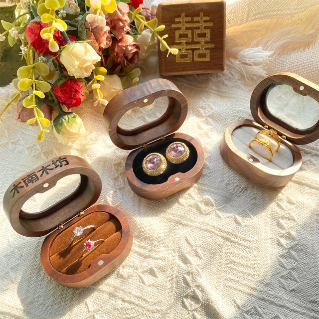 Jewelry box display proposal ring box custom earrings pendant storage ...