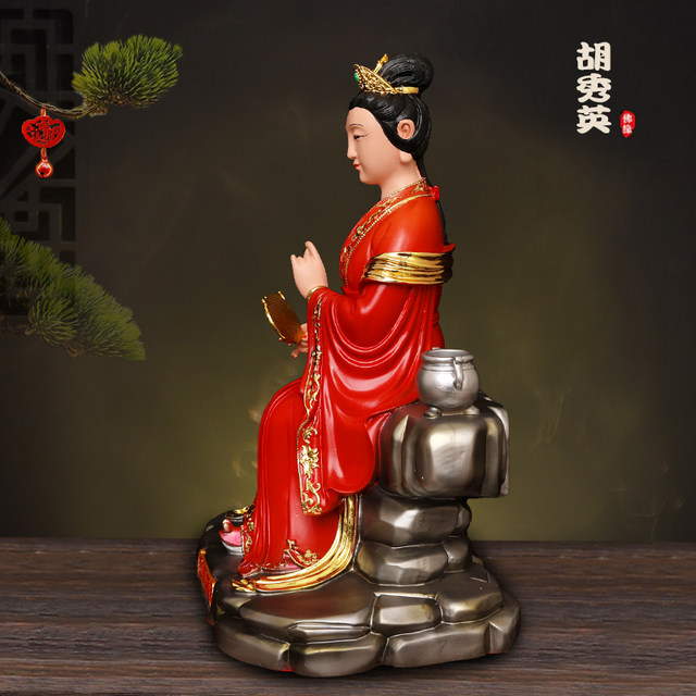 New product: Hu Xiuying Buddha statue, Hu Cuihua statue, resin copper ...