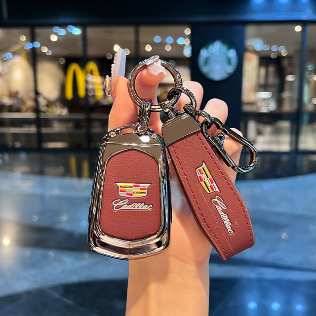 Suitable for Cadillac key cover XT5 car key shell XT4 bag CT5XT6 buckle ...