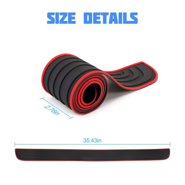 Automobile's trunk threshold bar Rear box protective strip tail door ...