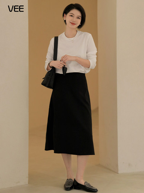 VEE Spring and Summer New Quick-Drying UV Women's White Round Neck Long ...