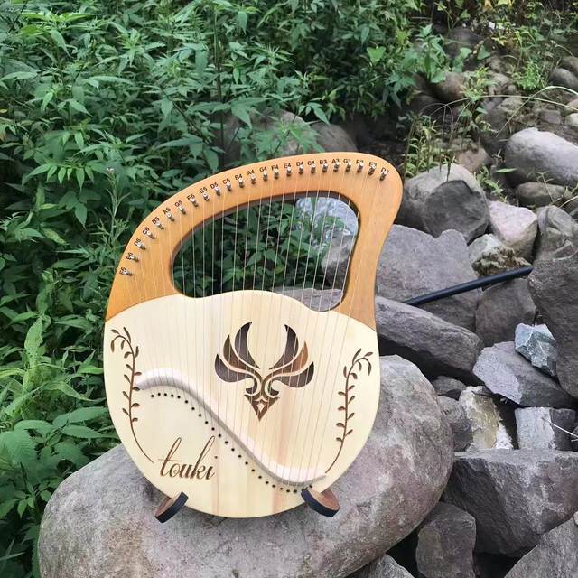 Lyre harp 16 strings 19 strings classical original kamikaze elements ...