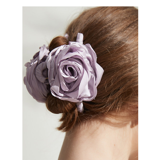 DINEI Dai Ni Walking Rose Flower Large Grip Clip Women's Back Hair Clip ...