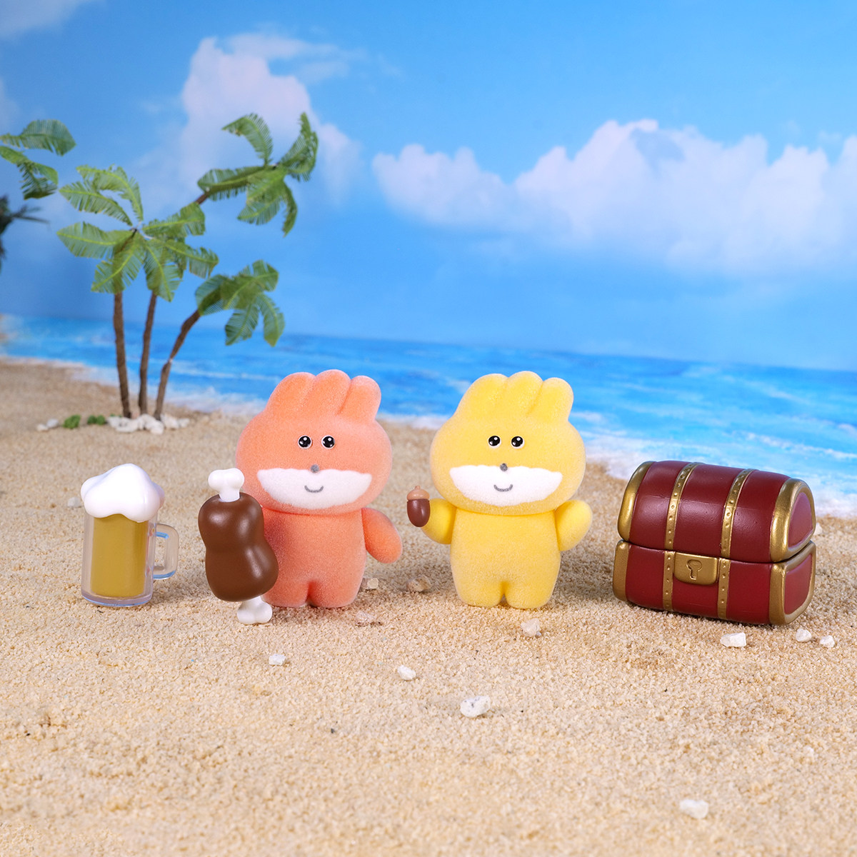 Pokkoshi Plush Doll - Ken Elephant Blind Box Mini Figure