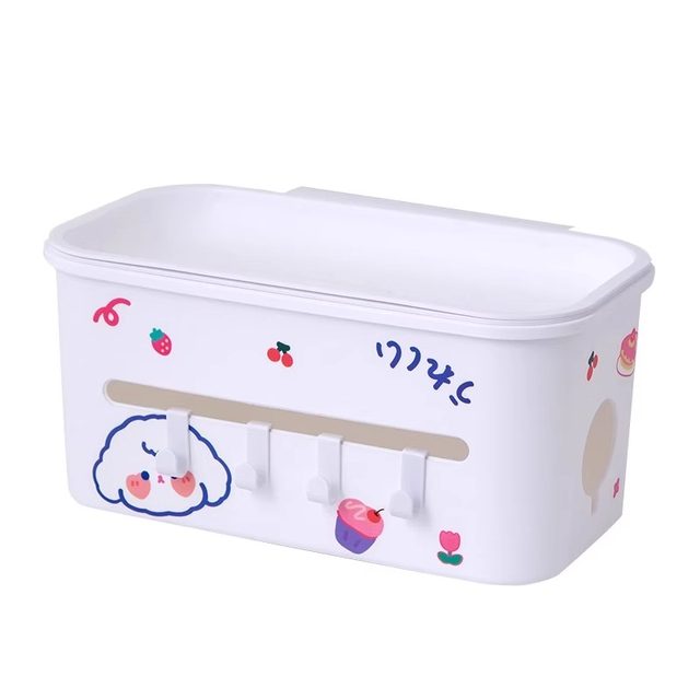 Bedside hanging basket baby bedside diaper storage box storage rack ...