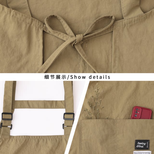 2025 Apron New Home Kitchen Cooking Workwear Catering High-Precision ...