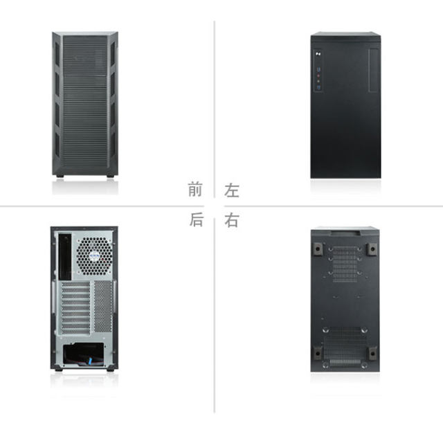 Multi-disk tower server NAS storage chassis CD-ROM drive disc burning ...