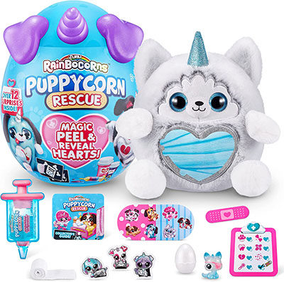 ZURU Dog Rainbow Unicorn Magic Surprise Egg Blind Box Rescue Children's ...