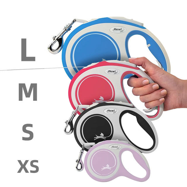 Flexi traction rope dog walking rope dog traction rope retractable ...