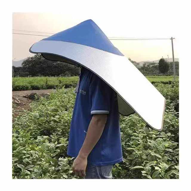 Cloak hat heat insulation integrated sun protection tip hat cover ...