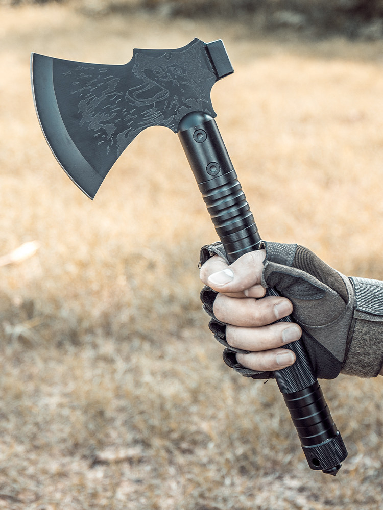 Multi-Function Tactical Axe & Shovel - Camping & Outdoor Tool