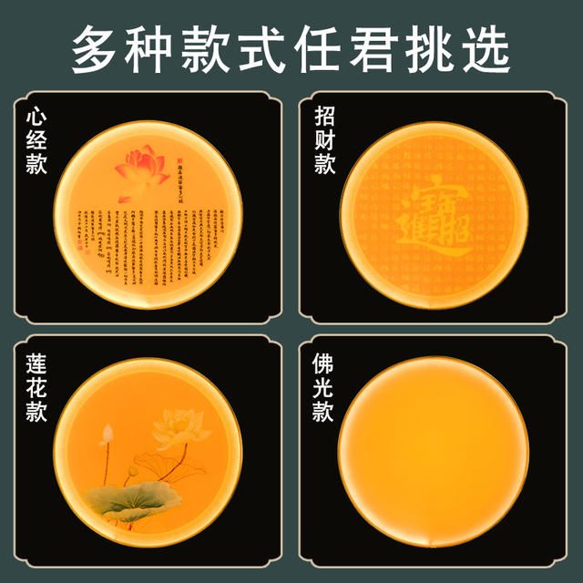 Buddhist niche background light LED Buddha statue backlight light ...
