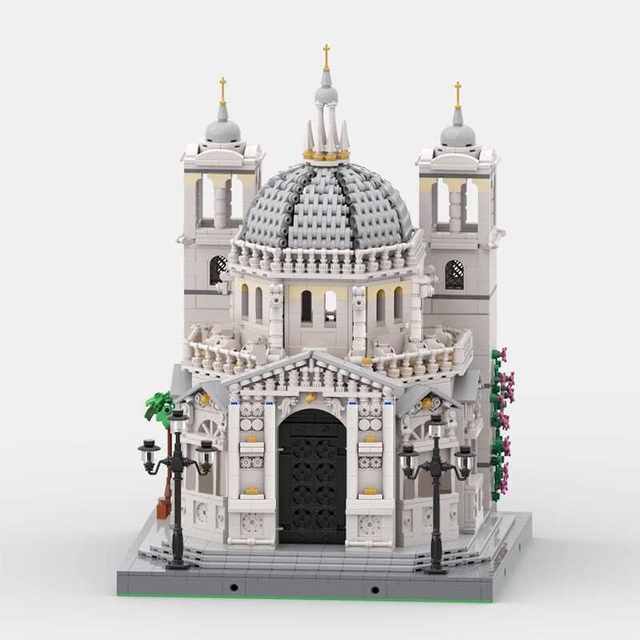 Venice Salute Notre Dame Church Model MOC-79460 Small Particle ...