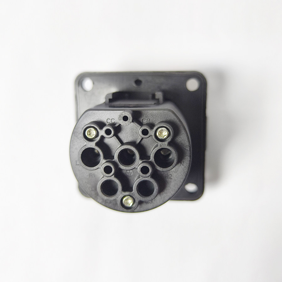 National Standard Electric Vehicle Side Charging Pile Socket - 7-Hole ...