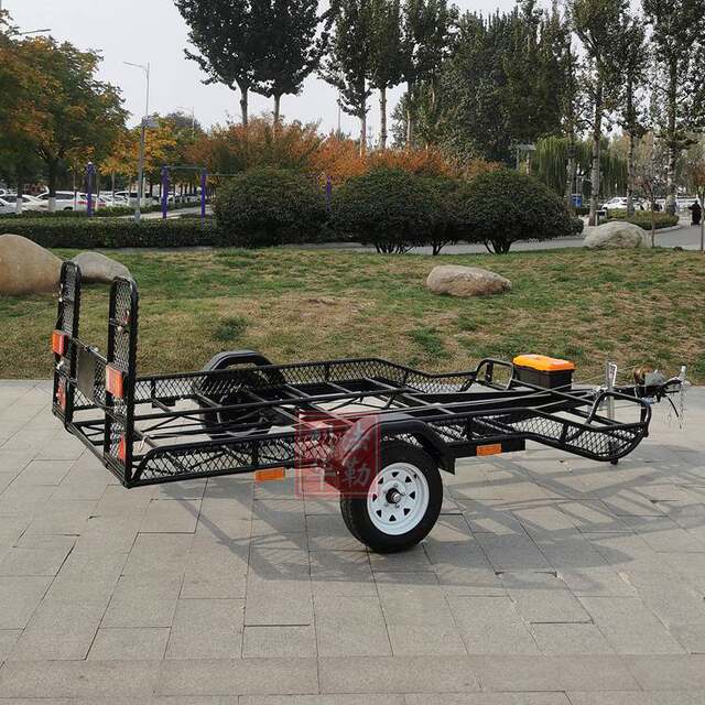 UTV trailer car rear-mounted beach motorcycle trailer ATV off-road ...