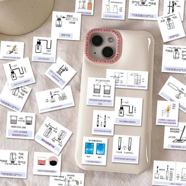 Selected middle and high school chemistry high score cheat stickers ...