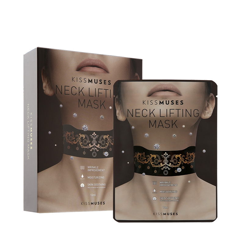 Kiss the Muse Firming Neck Mask - 10 Tablets