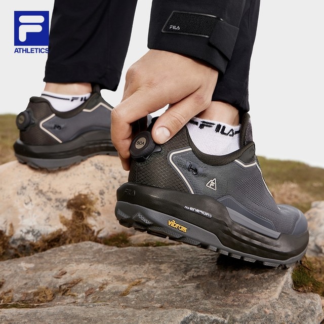 FILA official men's shoes BOA outdoor off -road shoes 2024 autumn new ...