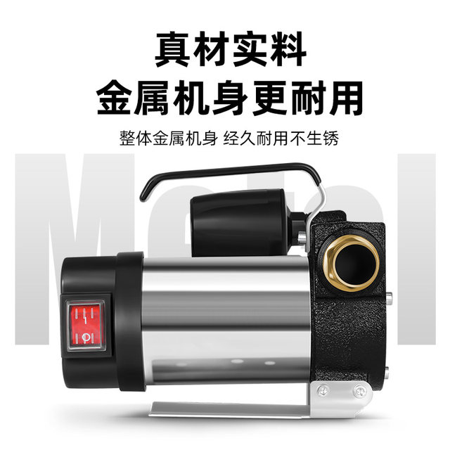 Electric oil pump 12v24v universal 220v diesel pump small oil pump oil ...