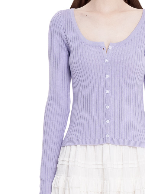 BM knitted cardigan for women 2025 new early autumn lazy style solid ...