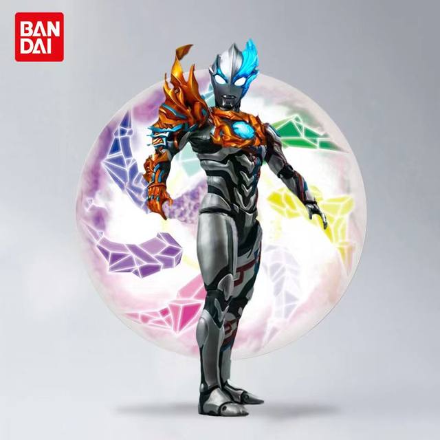 Bandai SHF Membius Ultra Figure Man Ultimate Shine Zero Blaze Tiga De ...