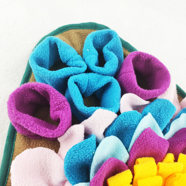 Pet Sniffing Mat Feeding Mat Dog Cat Bite Resistant Puzzle Relief ...