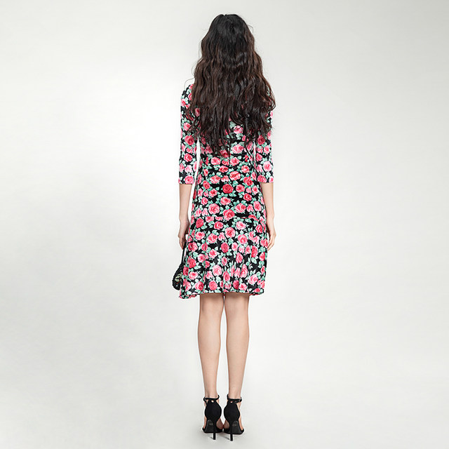 Original designer brand Xiangsha Rose Floss Dress