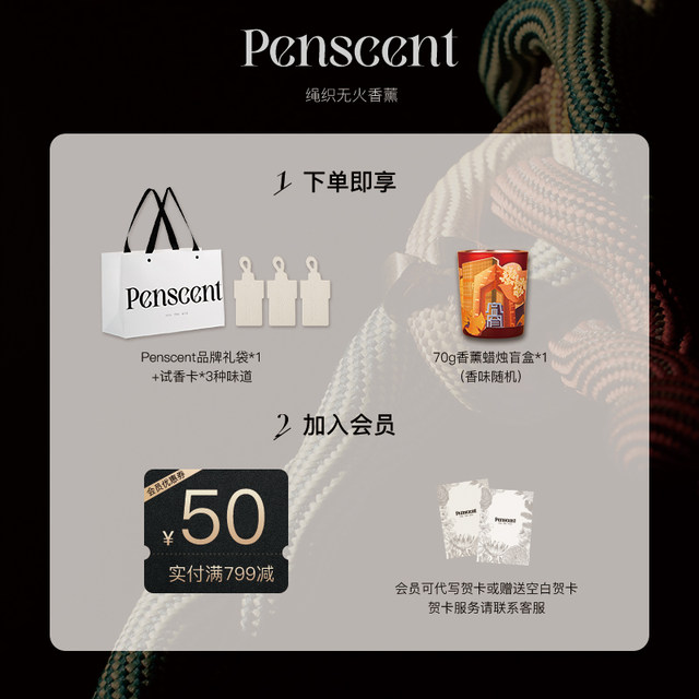 Penscent fireless aromatherapy indoor long-lasting home mountain forest ...